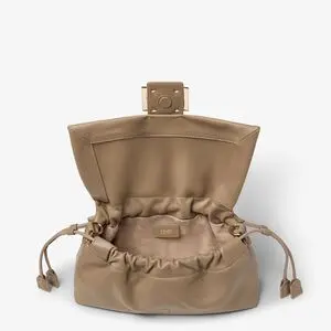 Fendi Baguette® Soft Medium Dove Nappa Leather Bag